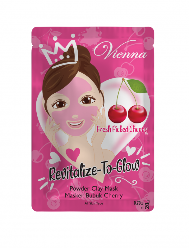 VIENNA POWDER CLAY MASK BRIGHTEN TO GLOW - Wow Beauty